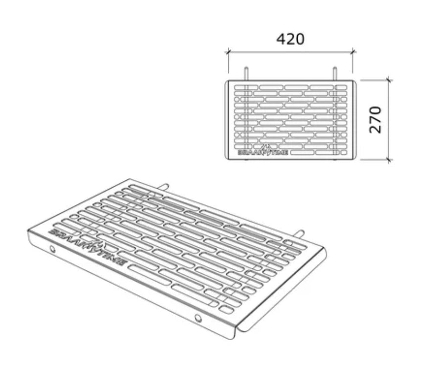 Roosterbraai: FIRE SHELF – craft braai